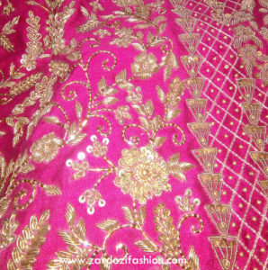 Dabka Work Embroidery Manufacturers | Zardozi Fashion Farrukhabad